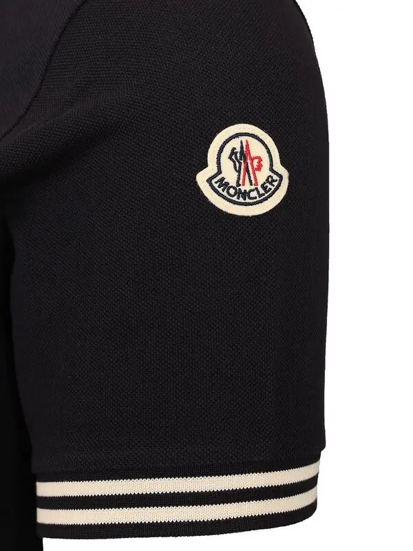 Moncler Piqué Polo Shirt