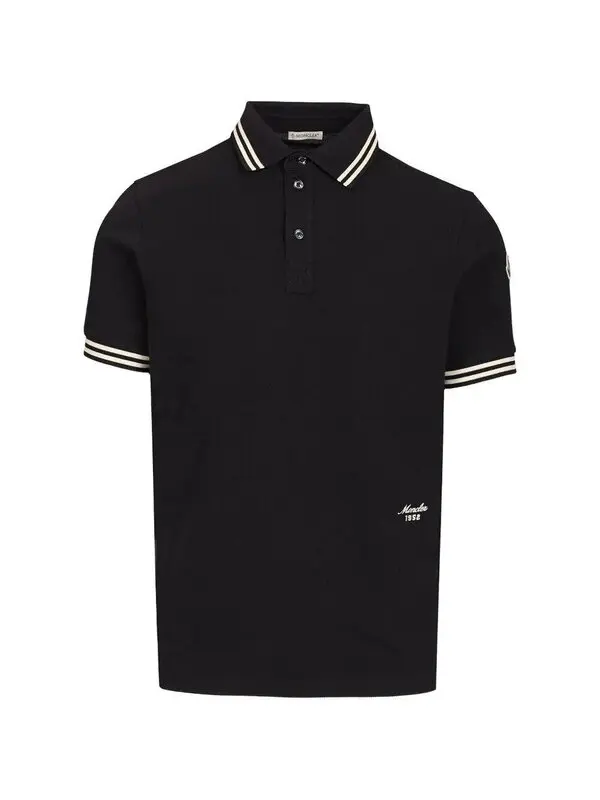 Moncler Piqué Polo Shirt