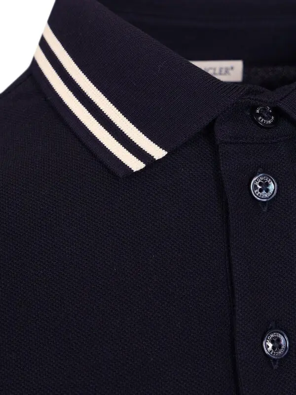 Moncler Piqué Polo Shirt