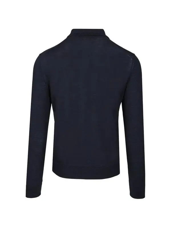 Etro Wool And Silk Polo Shirt