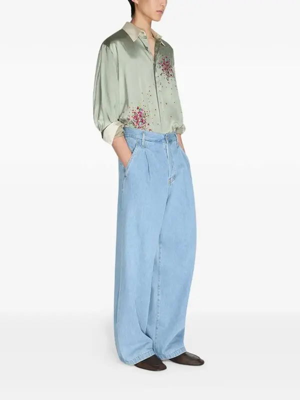 Dries Van Noten Pleated Jeans