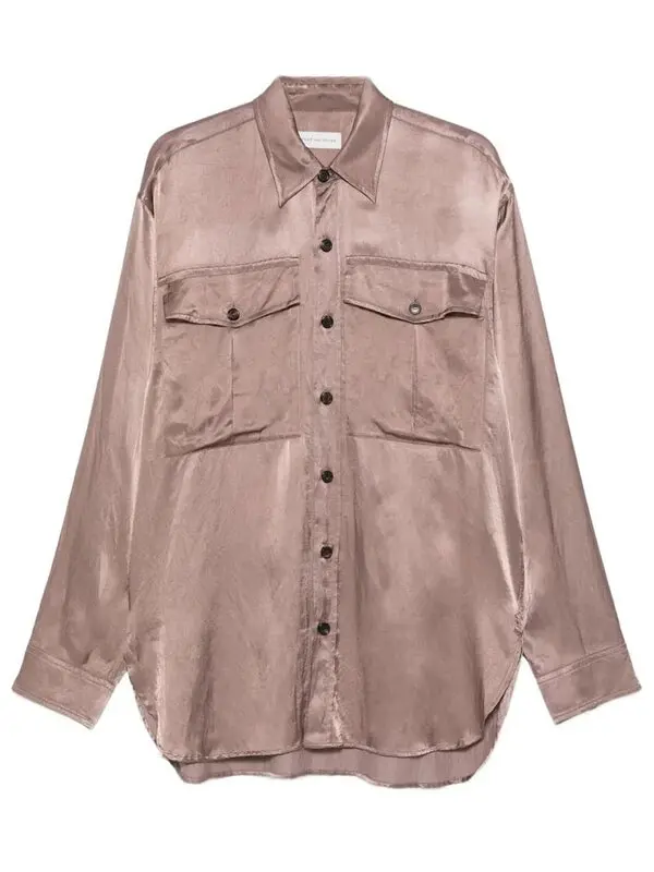 Dries Van Noten Calendo Shirt With Patch Pockets - Multicolor