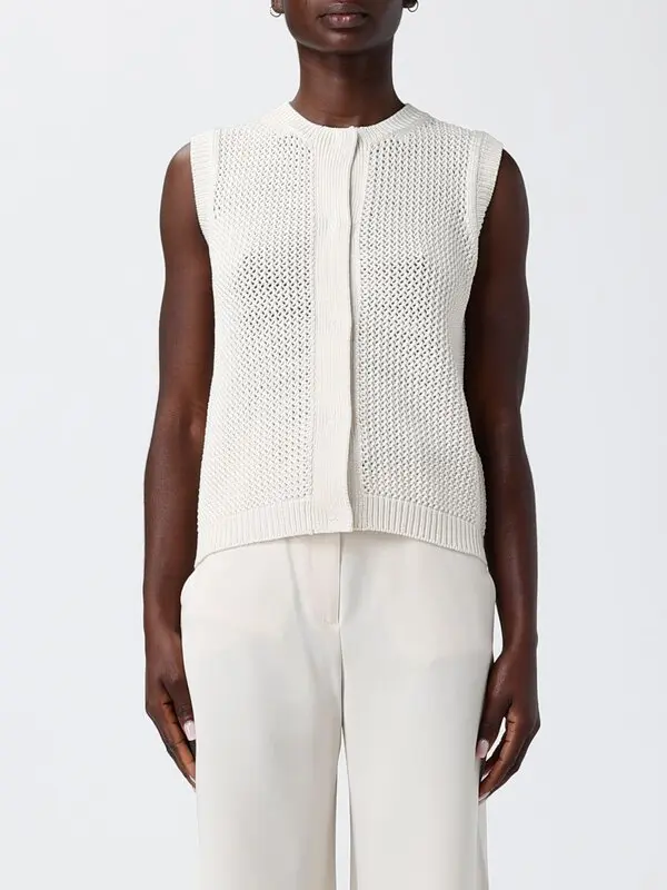 Max Mara Silk Blend Knit Vest