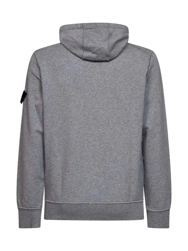Stone Island Mélange Organic Cotton Hoodie - Multicolor