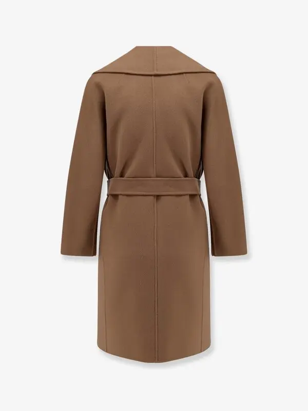 Max Mara Messi Virgin Wool Coat - Multicolor