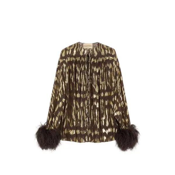 Valentino Garavani Tops Shirts - Brown