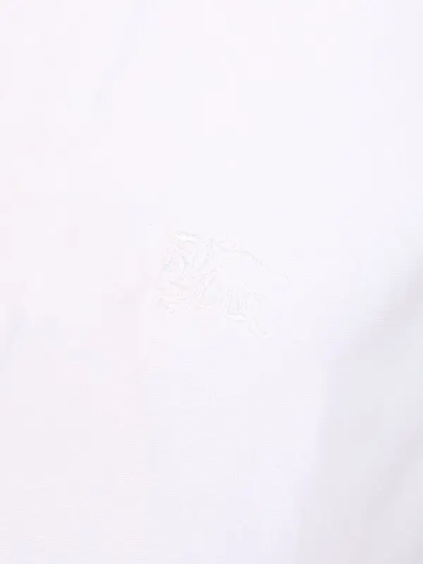 Burberry Slim Fit Shirt In Stretch Cotton