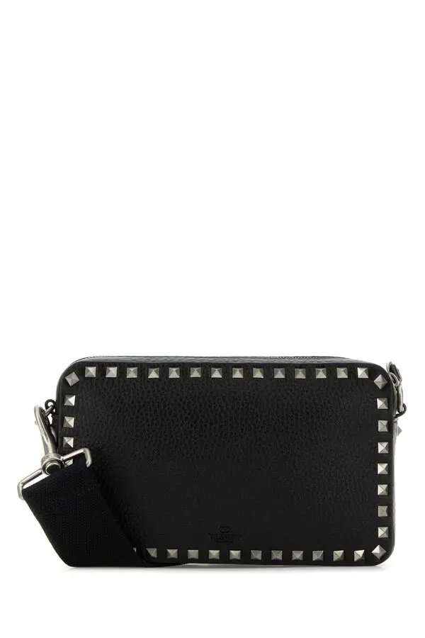 Valentino Garavani Leather Rockstud Crossbody Bag