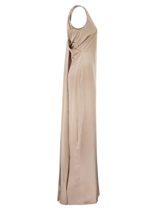Max Mara Long Silk Dress - Multicolor