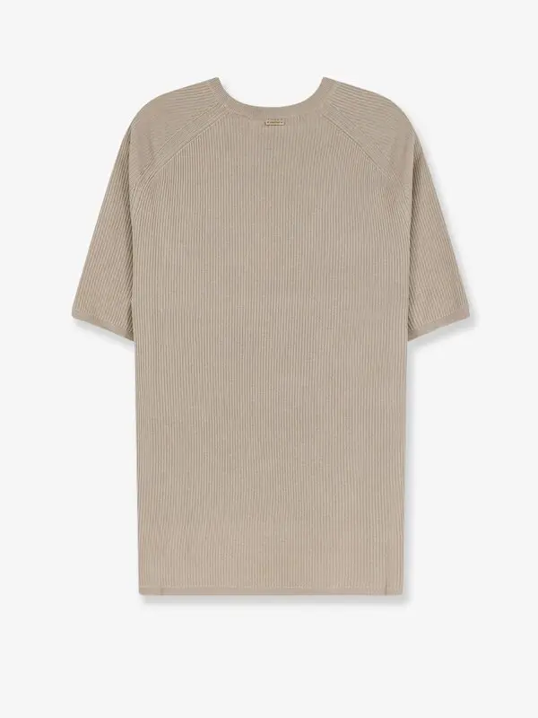 Max Mara Mxmgolfo Silk And Cashmere Top