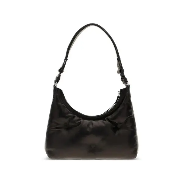 MAISON MARGIELA Matelassé Shoulder Bag - Black
