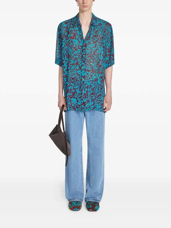 Dries Van Noten Sequined Slippers