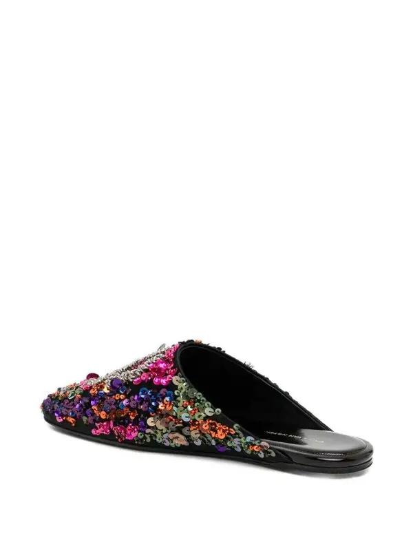 Dries Van Noten Embellished Mule - Multicolor