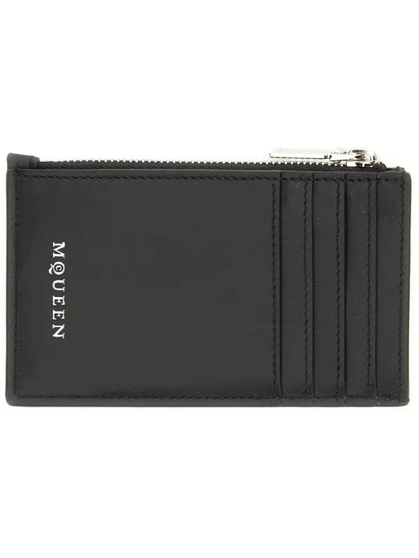 Alexander McQueen Card Holder Skull