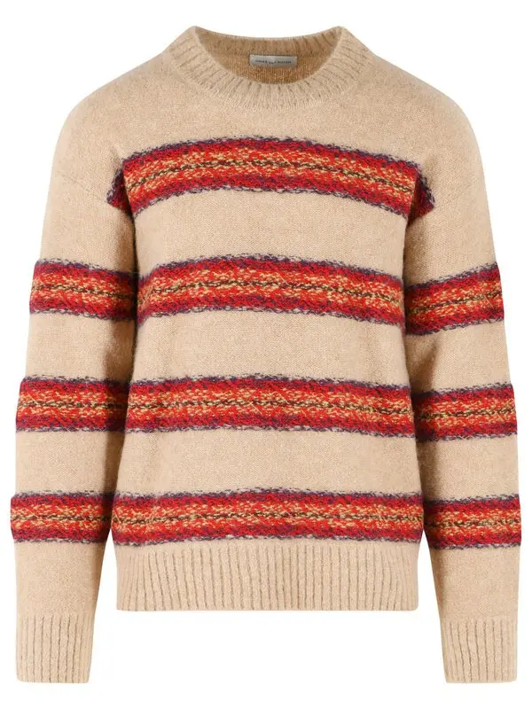 Dries Van Noten Alpaca Blend Pullover - Cream
