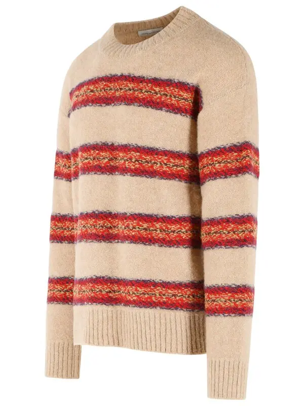 Dries Van Noten Alpaca Blend Pullover - Cream