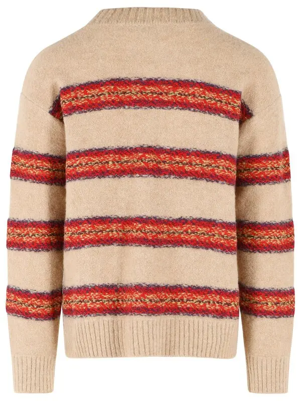 Dries Van Noten Alpaca Blend Pullover - Cream