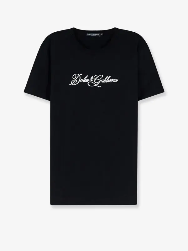 Dolce & Gabbana Cotton T-shirt With Logo