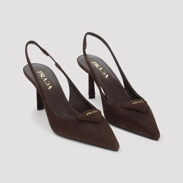 Prada Suede Leather Pumps