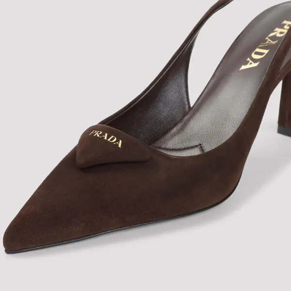 Prada Suede Leather Pumps