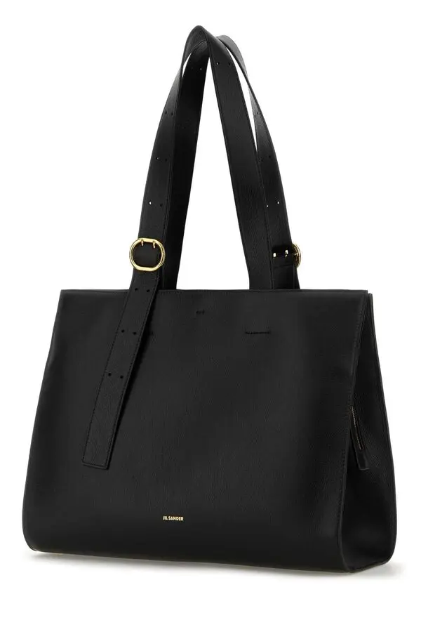 JIL SANDER Leather Shopping Bag