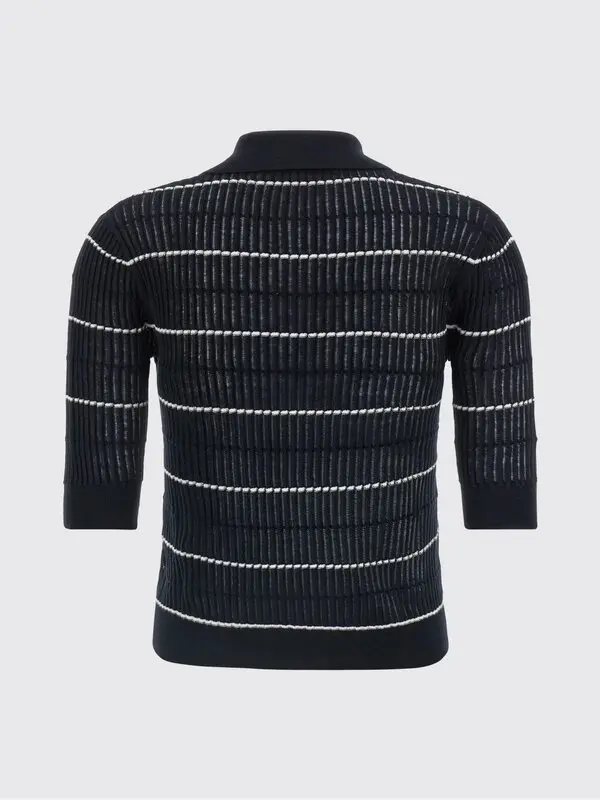 Max Mara Wool And Silk Knit Polo