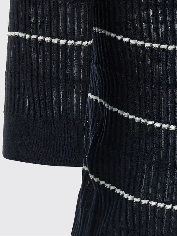 Max Mara Wool And Silk Knit Polo