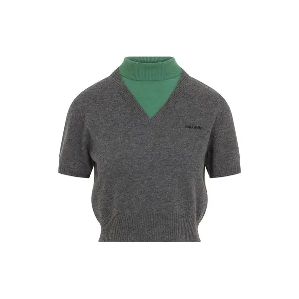 Miu Miu Turtleneck - Gray