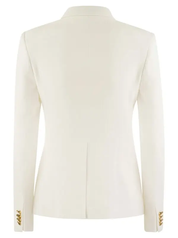 Tagliatore Alicya Double-breasted Jersey Blazer