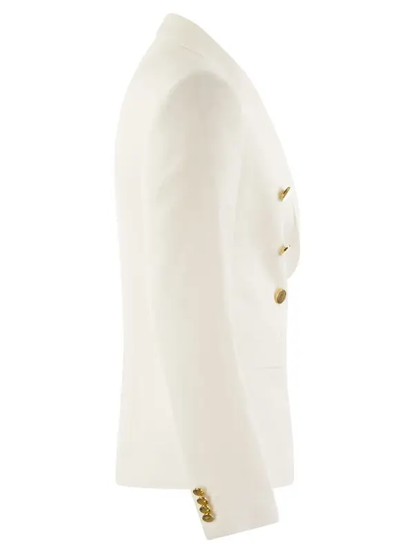 Tagliatore Alicya Double-breasted Jersey Blazer