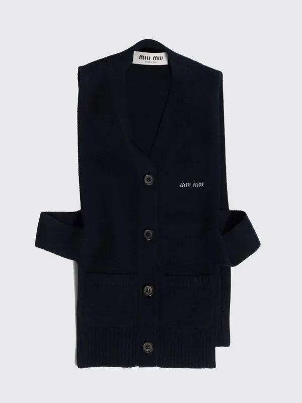 Miu Miu Cashmere Cardigan Vest