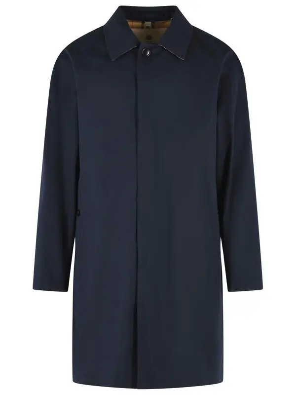 Burberry Camden' Cotton Midi Trench Coat
