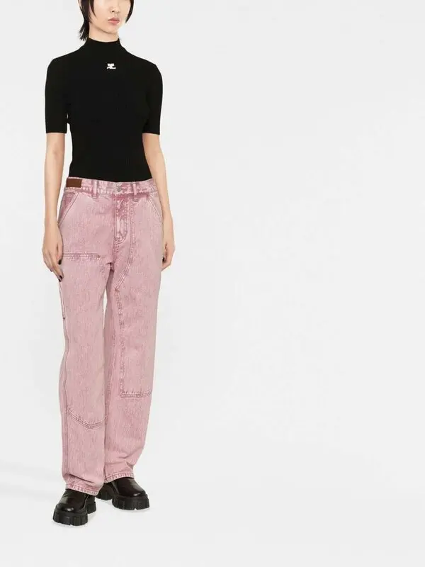 COURREGES Top With Print