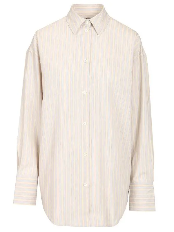 TOTEME Oversized Striped Shirt