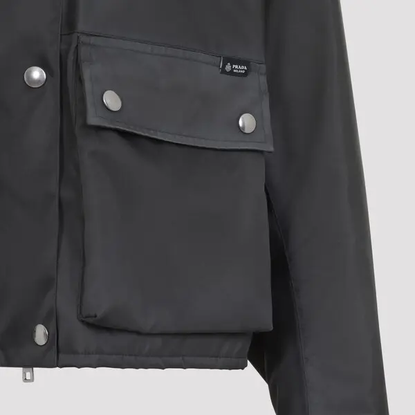 Prada Re-nylon Blouson - Gray