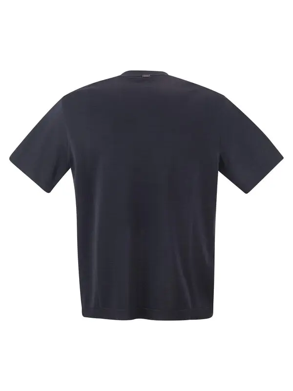 Herno Cotton Jersey T-shirt - Blue