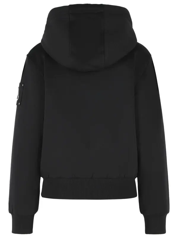 Moose Knuckles Bunny' Cotton Blend Sweatshirt - Black