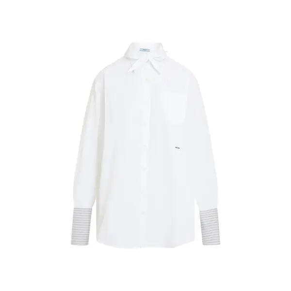 Prada Poplin Shirt - White