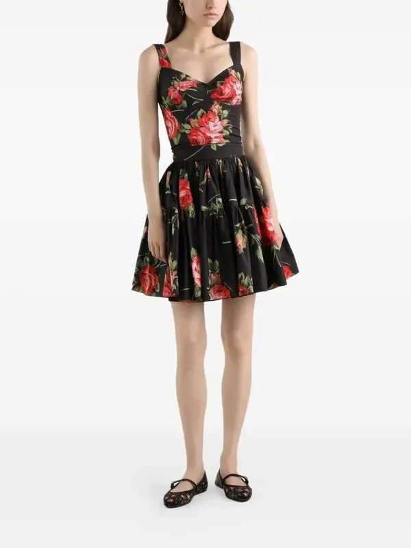 Dolce & Gabbana Floral Miniskirt