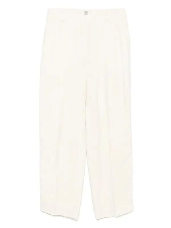 TOTEME Double-pleat Straight Trousers