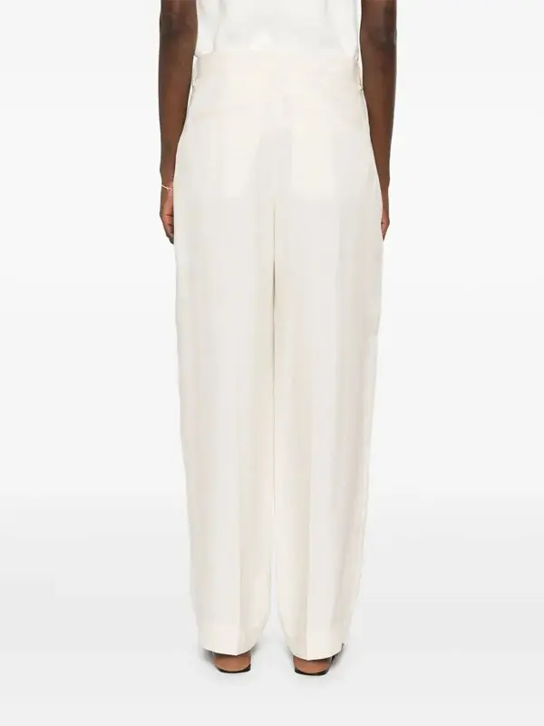 TOTEME Double-pleat Straight Trousers