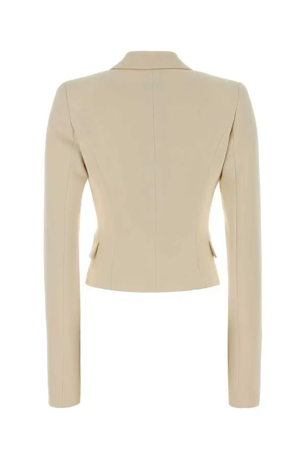 Andamane Crepe Zefira Blazer - Yellow