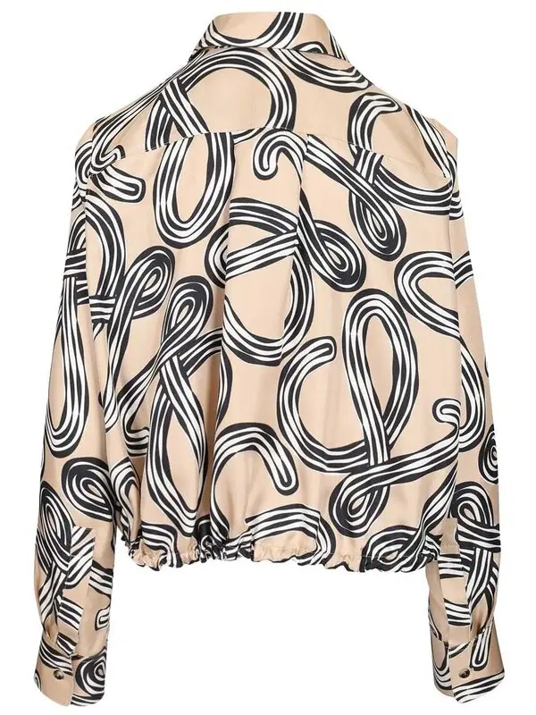 Loewe Silk Balloon Shirt - Cream