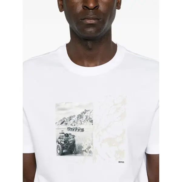 BOSS T-shirts & Vests T-shirts - White