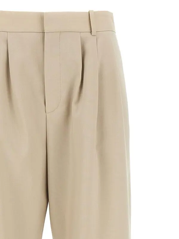 Saint Laurent Pleat Pants