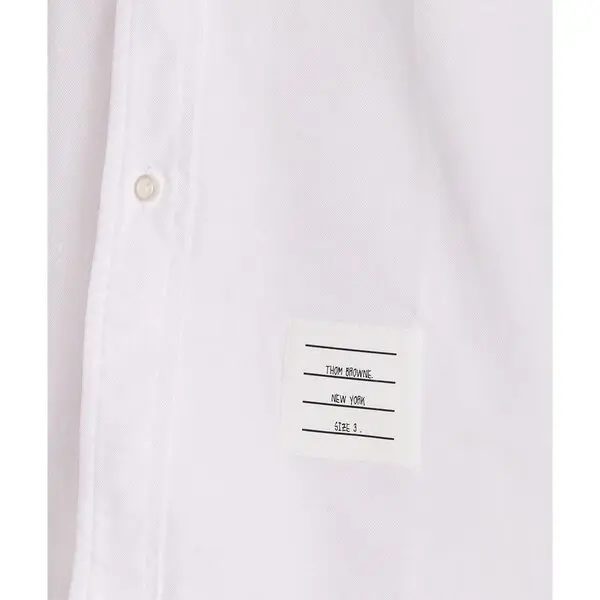 Thom Browne Armband Stripe Logo Oxford Shirt