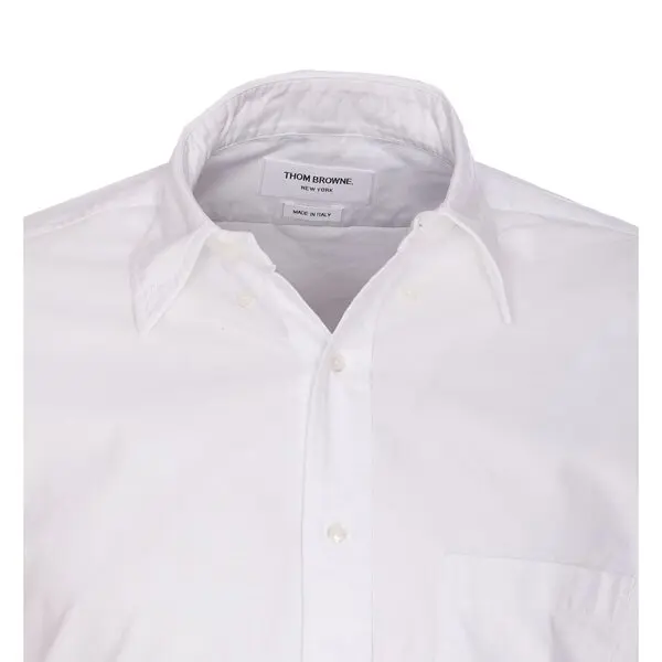 Thom Browne Armband Stripe Logo Oxford Shirt