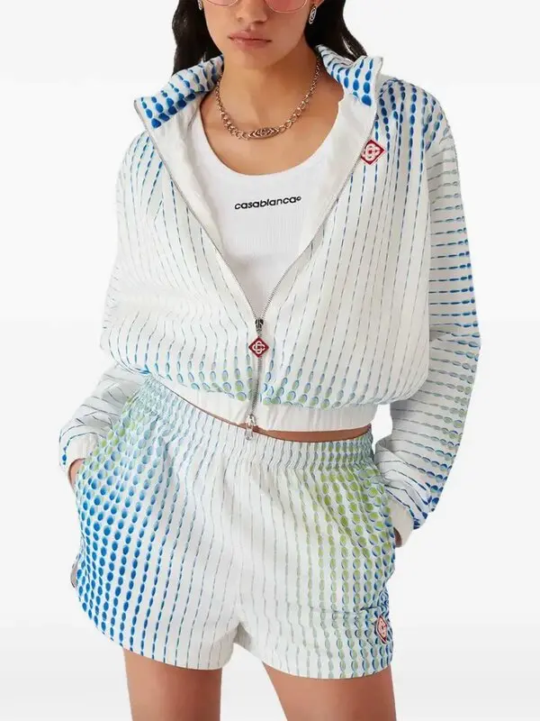 Casablanca Hooded Jacket - Multicolor