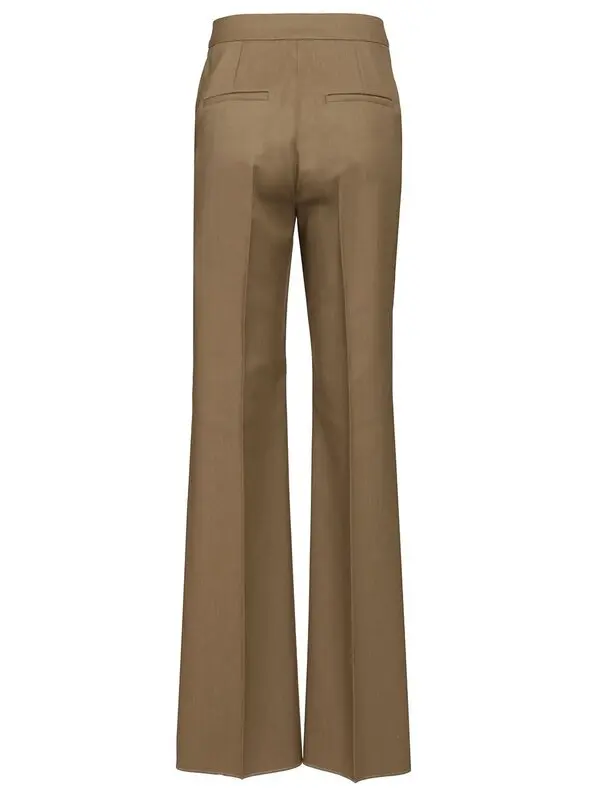 Max Mara Straight Trousers - Cream