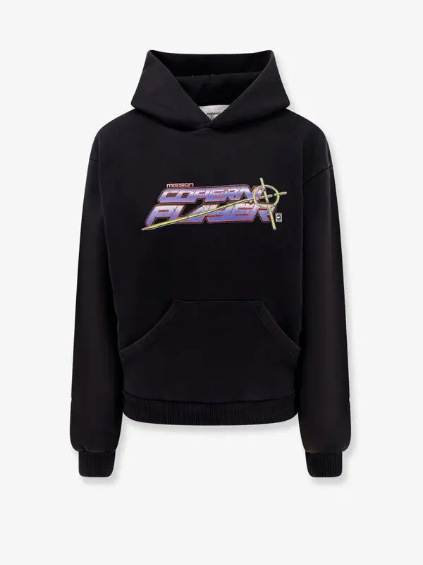 Coperni Cotton Hooded Sweatshirt - Multicolor